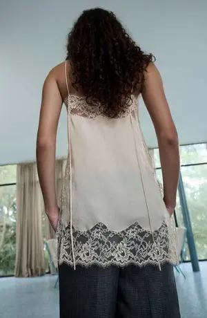 Mango Lace Trim Camisole