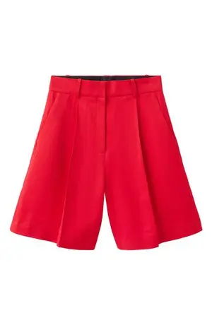 Mango Straight Fit Bermuda Shorts