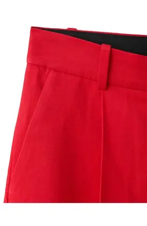 Mango Straight Fit Bermuda Shorts