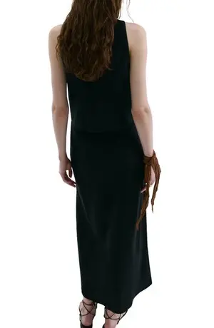 Mango Toggle Closure Vest - Black