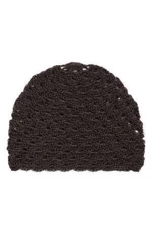 Mango Crochet Hat - Chocolate