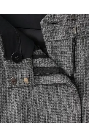 Mango Straight Leg Suit Pants