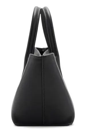 Mango Leather Tote Bag