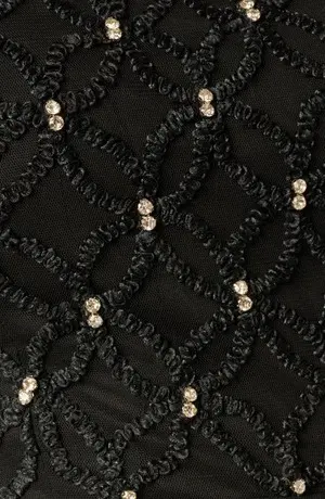 Adrianna Papell Beaded Jersey Gown