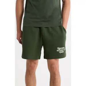 MUSEUM OF PEACE & QUIET Museum Of Peace & Quiet Mid Century Sweatshorts Forest