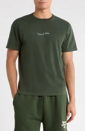 Museum Of Peace & Quiet Logo T-shirts For Men