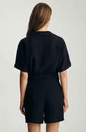 MAVI Pleated Luxe Touch Shorts