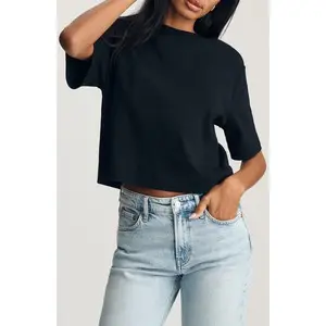 MAVI Riley Crewneck T-shirt - Black