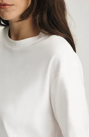 MAVI Riley Cropped Crewneck T-shirt