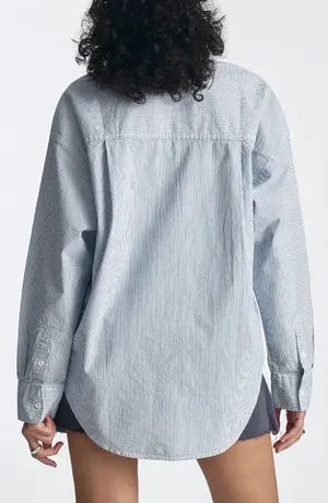 Brooklyn Industries Stripe Cotton Shirt