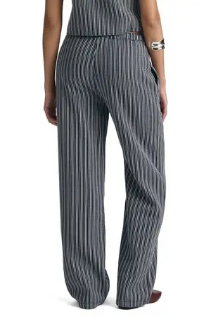 Brooklyn Industries Tie Waist Wide Leg Pants