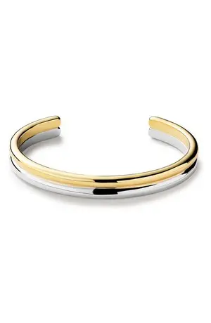 ANA LUISA Arlo Double Twist Cuff - Gold/silver