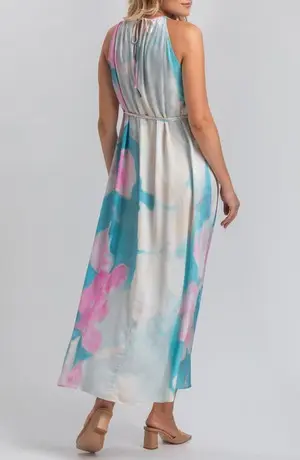 PIETRO BRUNELLI Francesca Floral Maternity Maxi Dress