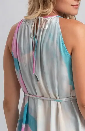 PIETRO BRUNELLI Francesca Floral Maternity Maxi Dress
