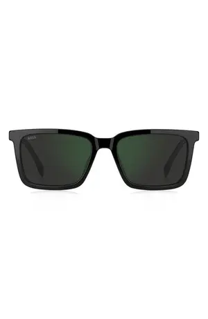 BOSS 55mm Sunglasses - Black