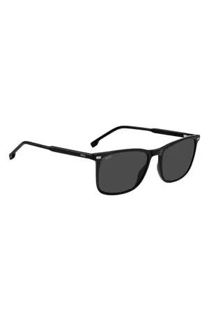 BOSS 56mm Sunglasses - Black/grey
