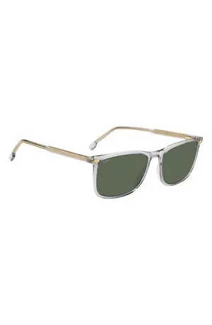 BOSS Rectangular Sunglasses - Black/grey