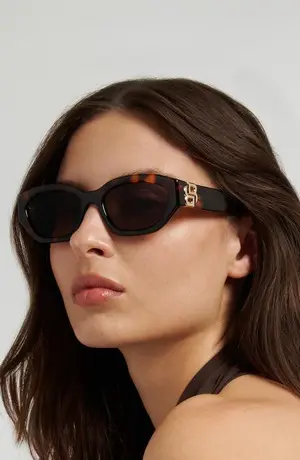 BOSS Cat Eye Sunglasses