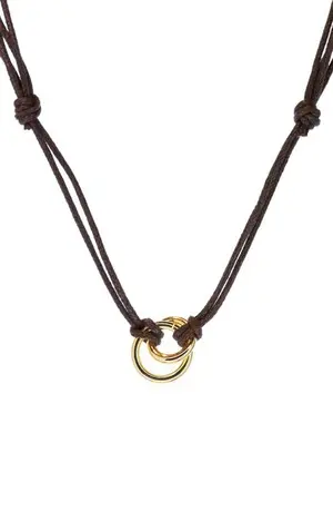 MARLYN SCHIFF Pendant Necklace - Gold