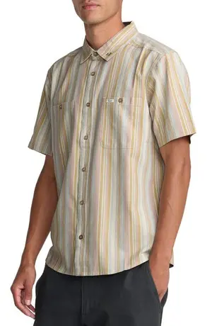 Rvca Talum Short Sleeve Button-up Shirt