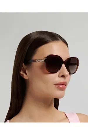 Kate Spade New York Eliza Sunglasses - Havana/brown