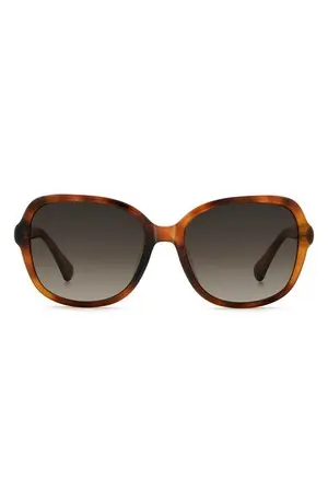 Kate Spade New York Eliza Sunglasses - Havana/brown
