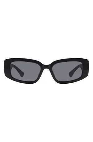 Kurt Geiger Rectangular Sunglasses - Black/grey