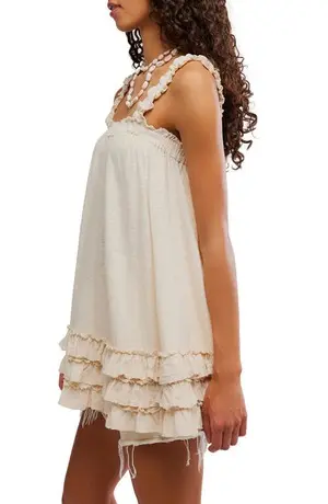 Free People Spring Tide Ruffle Tunic Top