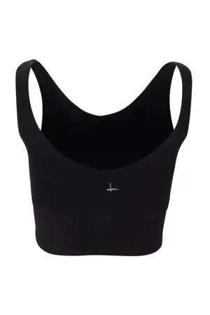 LEZAT V-neck Organic Cotton Crop Tank