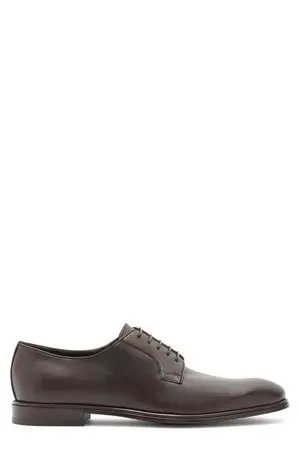 FERRAGAMO Leather Derby Shoes