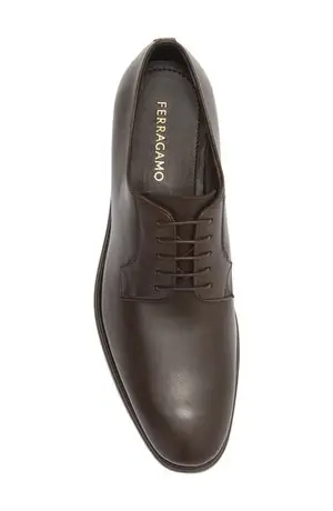 FERRAGAMO Leather Derby Shoes