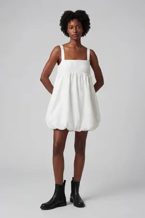 NUAJE NUAJE Brea Tie Back Bubble Dress