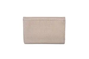MICHELLE WILHITE Mini Frieda Clutch In Snake Shimmer Evening Fabric - Oro