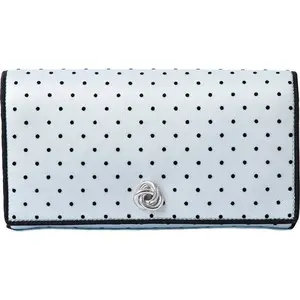 MICHELLE WILHITE The Olivia Clutch Ice Blue