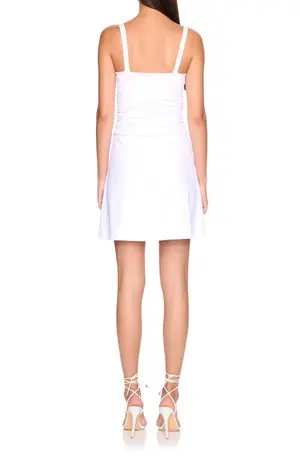 Susana Monaco Ruched Bodice Mini Dress