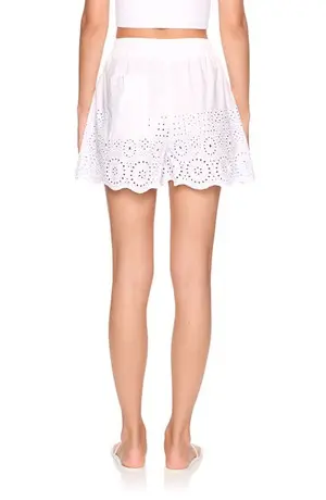 Susana Monaco Embroidered Eyelet Shorts
