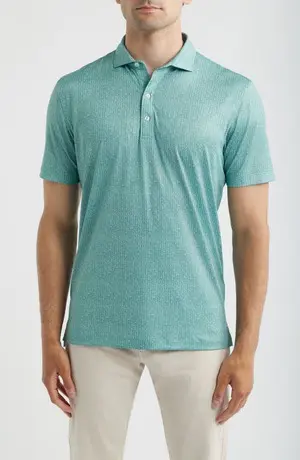 Johnnie-o Bar's Open Performance Jersey Polo Sublime