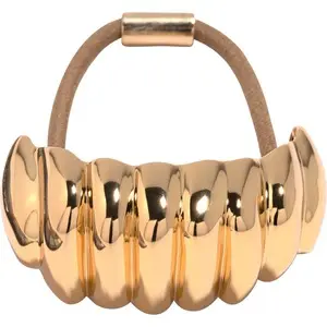 JENNIFER BEHR Cornetto Ponytail Wrap - Gold