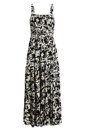 Rip Curl Topanga Canyon Print Sleeveless Maxi Dress