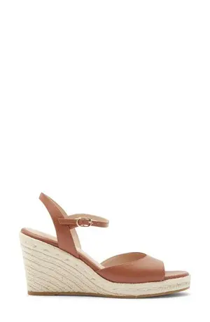 STUART WEITZMAN Tia Wedge Sandal - Saddle