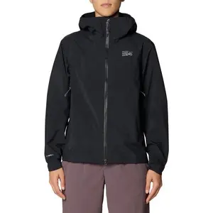 Mountain Hardwear Cloud Cipher Hooded Jacket - Black