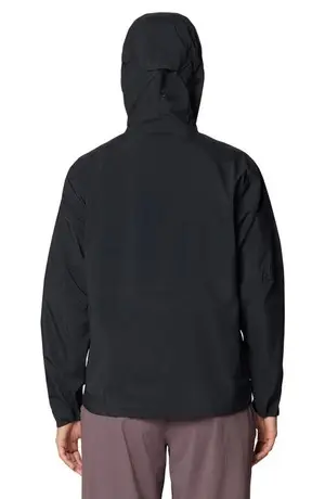 Mountain Hardwear Cloud Cipher Hooded Jacket - Black