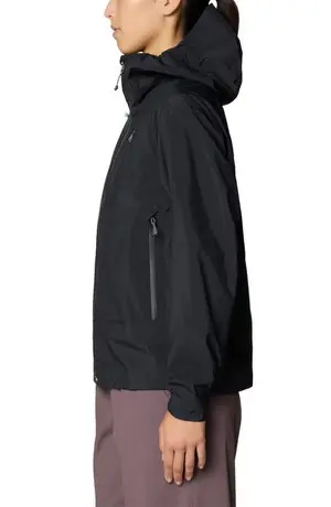 Mountain Hardwear Cloud Cipher Hooded Jacket - Black