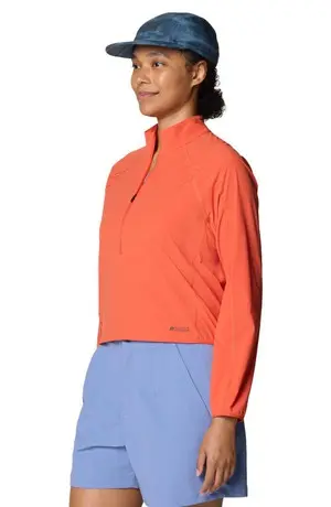 Mountain Hardwear Sunshield Half-zip Upf 50+ Jacket - Aspect