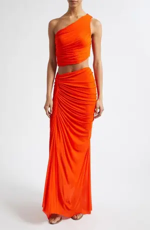 A.L.C. Cleo Asymmetric Crop Top