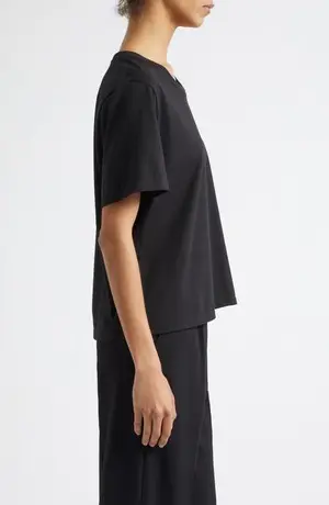 A.L.C. Kari Cotton T-shirt - Black