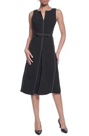 Karl Lagerfeld Paris A-line Dress - Black