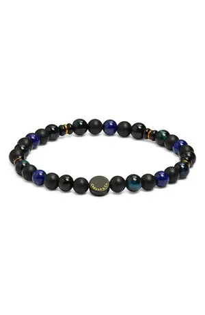 Caputo & Co Mixed Bead Bracelet - Lapis Lazuli