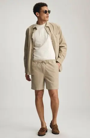 MAVI Textured Drawstring Shorts