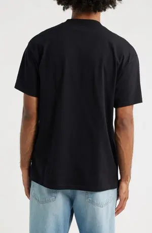 Carhartt Work In Progress Spoiled Organic Cotton Graphic T-shirt - Black
